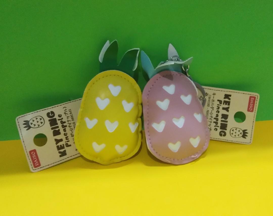 DAISO Key Holders Keychain, Women's Fashion, Watches & Accessories ...