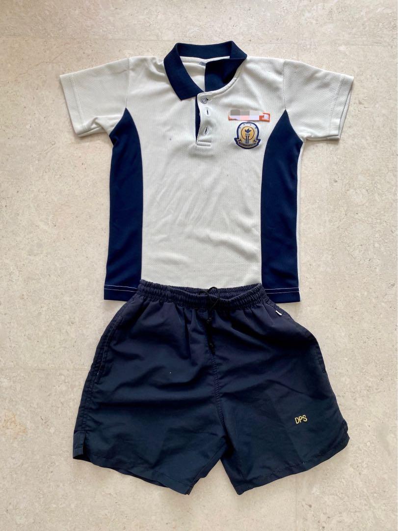 Damai Primary school PE uniform set, Babies & Kids, Babies & Kids ...