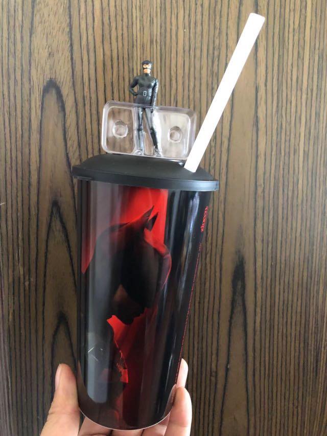 DC THE BATMAN CATWOMAN BATMOBILE BATARANG POPCORN BUCKET TOPPER CUP ...