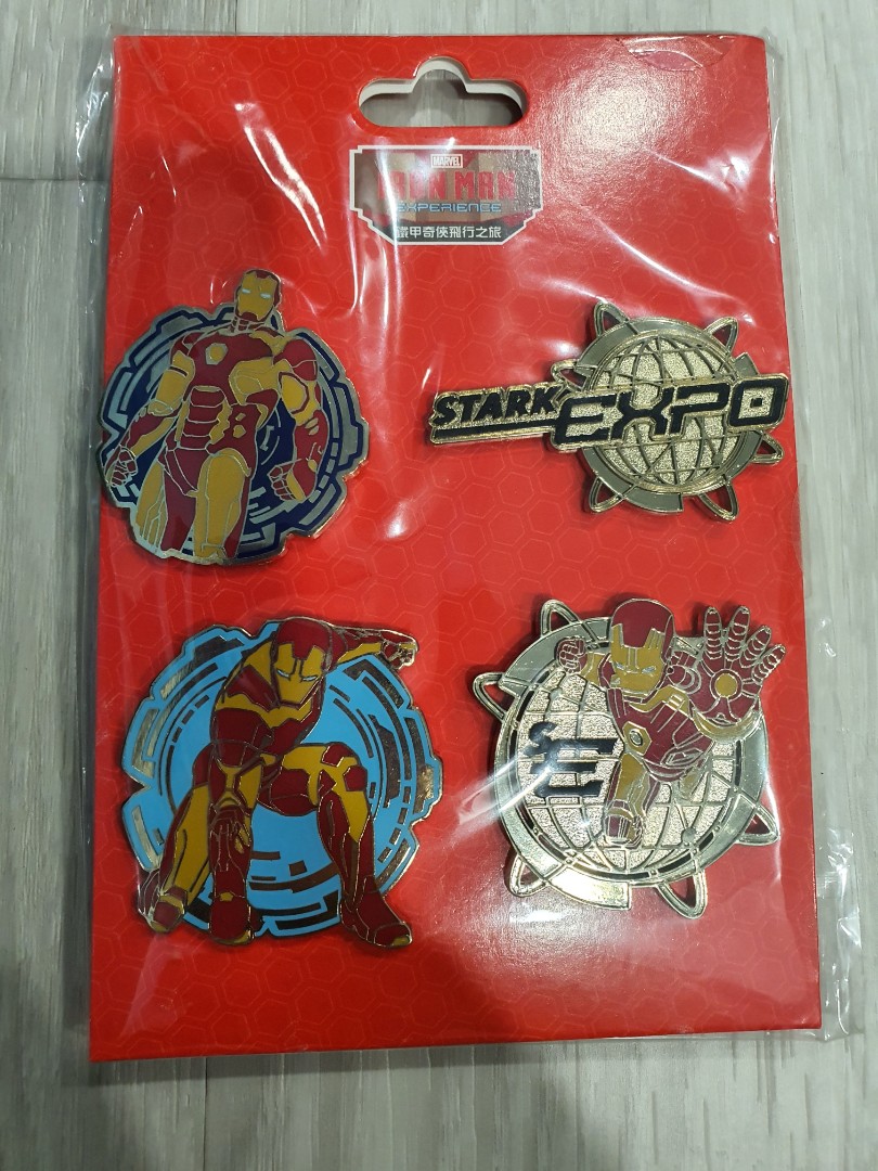Disney Marvel's Iron Man Pins, Hobbies & Toys, Memorabilia ...