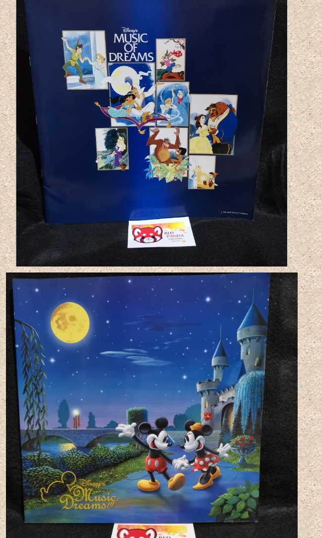 DISNEY MUSIC OF DREAMS BOOKS 1 AND 2, Hobbies & Toys, Books & Magazines ...