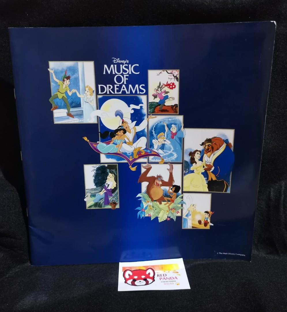 DISNEY MUSIC OF DREAMS BOOKS 1 AND 2, Hobbies & Toys, Books & Magazines ...