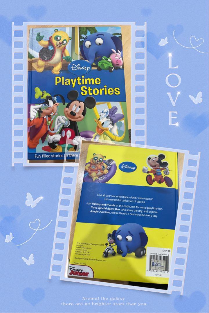 Disney Playtime Stories, Hobbies & Toys, Books & Magazines, Children's ...