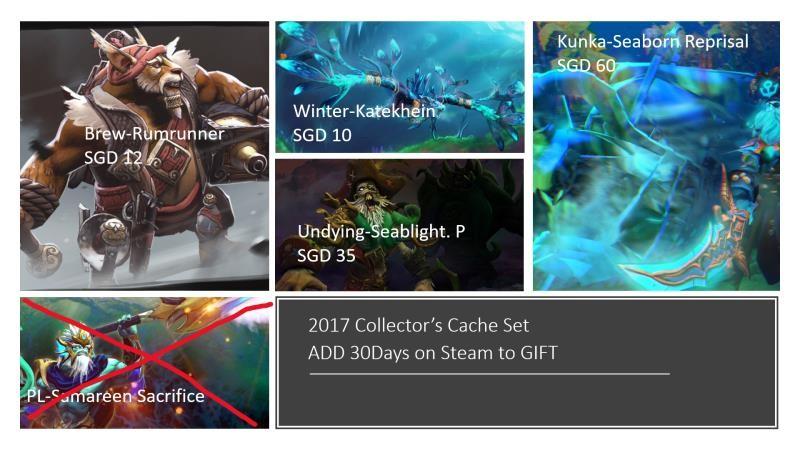 Dota 2 2017 Collector Cache Set‼️, Video Gaming, Gaming Accessories, In ...