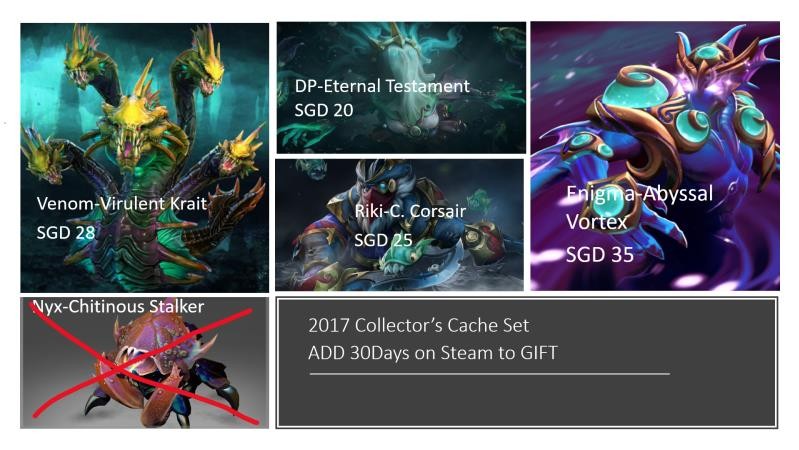 Dota 2 2017 Collector Cache Set‼️, Video Gaming, Gaming Accessories, In ...