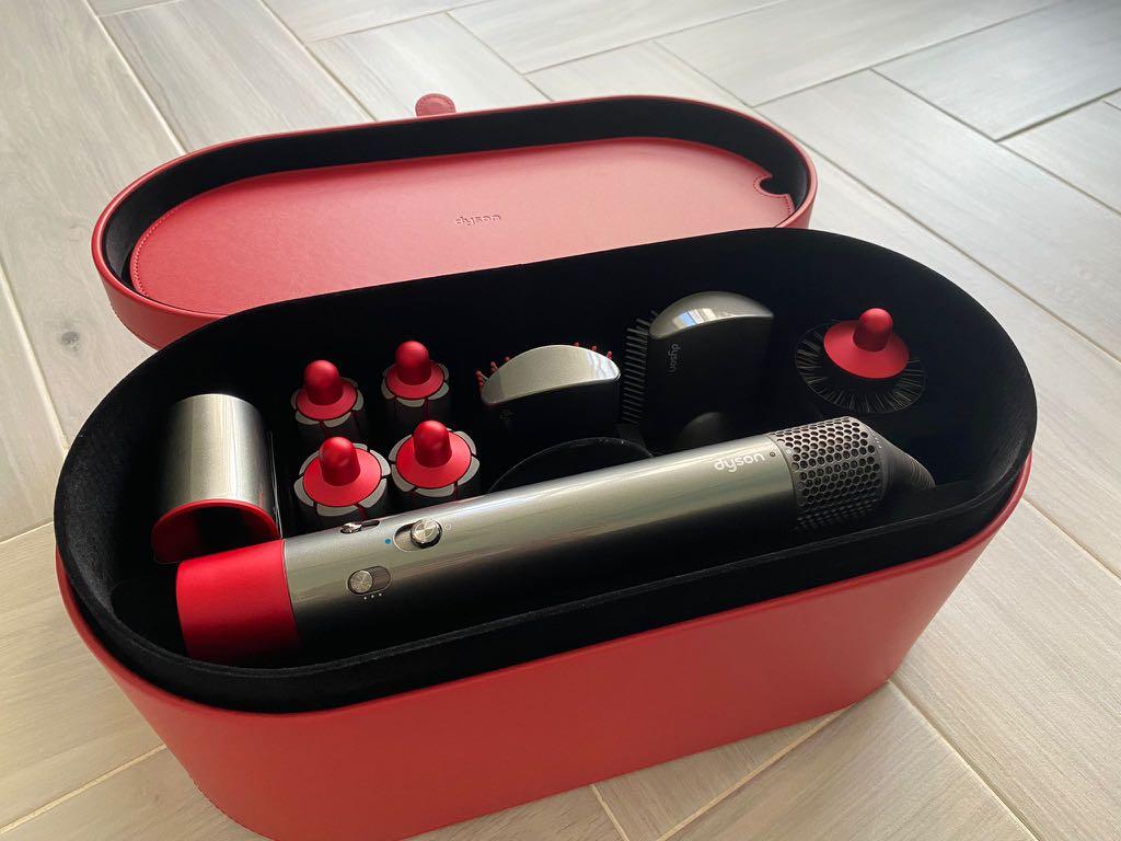 Dyson Red Airwrap (Limited Edition), Beauty & Personal Care, Hair on ...