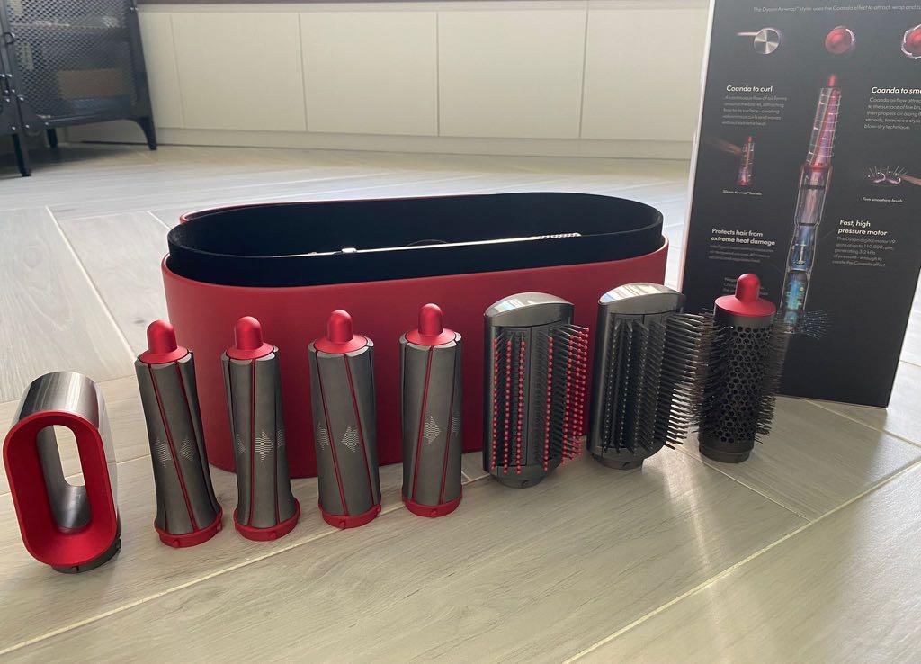 Dyson Red Airwrap (Limited Edition), Beauty & Personal Care, Hair on ...