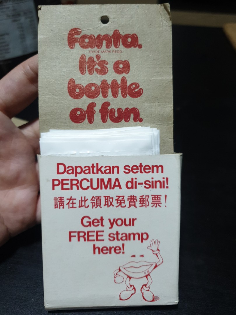 FANTA Free Stamp Pack, Hobbies & Toys, Memorabilia & Collectibles ...