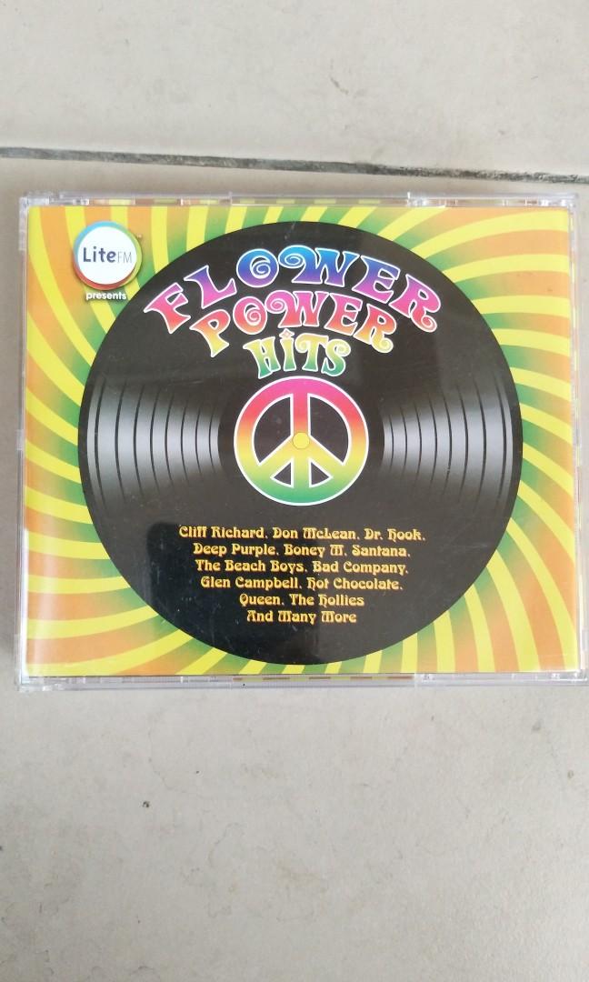 Flower power hits, Hobbies & Toys, Music & Media, CDs & DVDs on Carousell