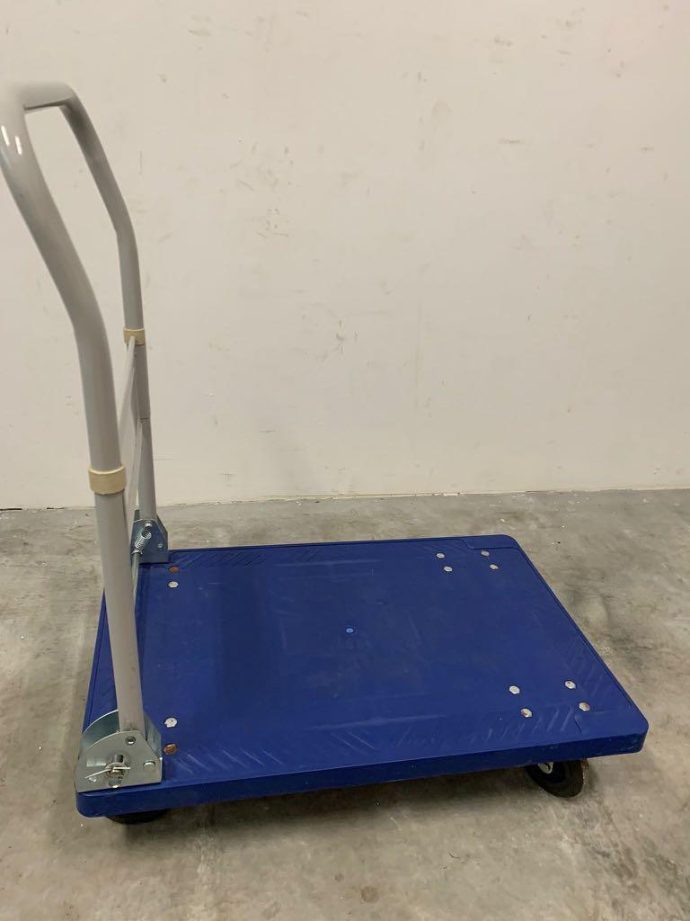 Foldable PVC Trolley, Furniture & Home Living, Home Improvement ...