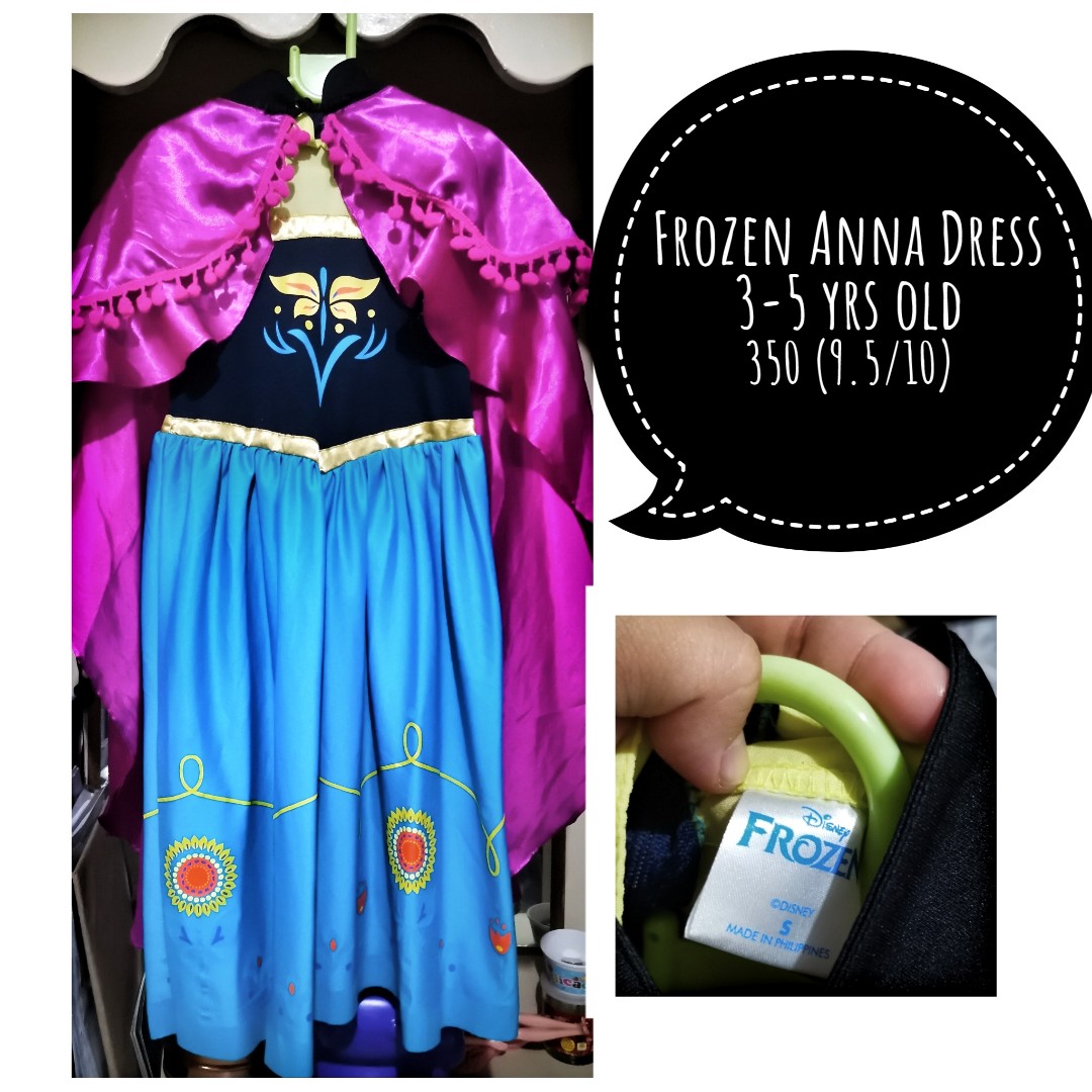 Frozen Princess Ana Costume, Babies & Kids, Babies & Kids Fashion on ...