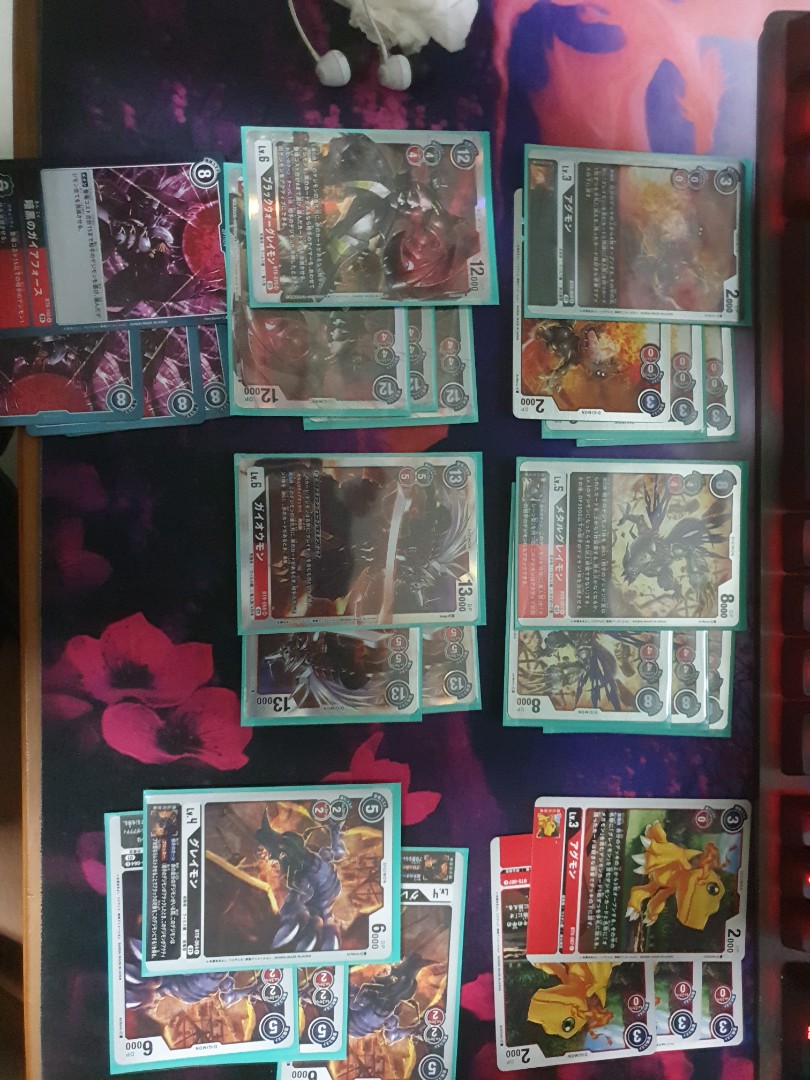 Gaiomon Set / Digimon Card Game TCG deck, Hobbies & Toys, Toys & Games ...