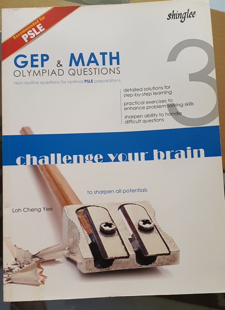 GEP & Math Olympiad Questions 3 (Recommended PSLE), Hobbies & Toys ...