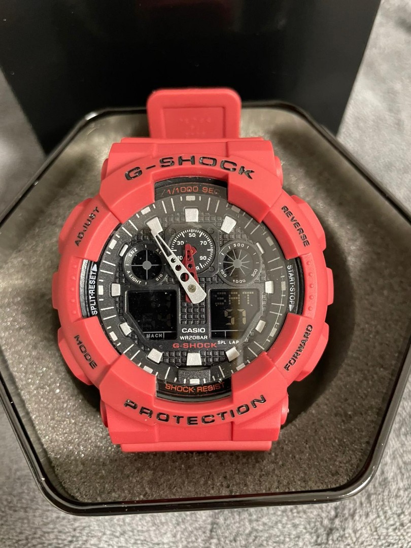 Ghock ga110 Red, Men's Fashion, Watches & Accessories, Watches on Carousell