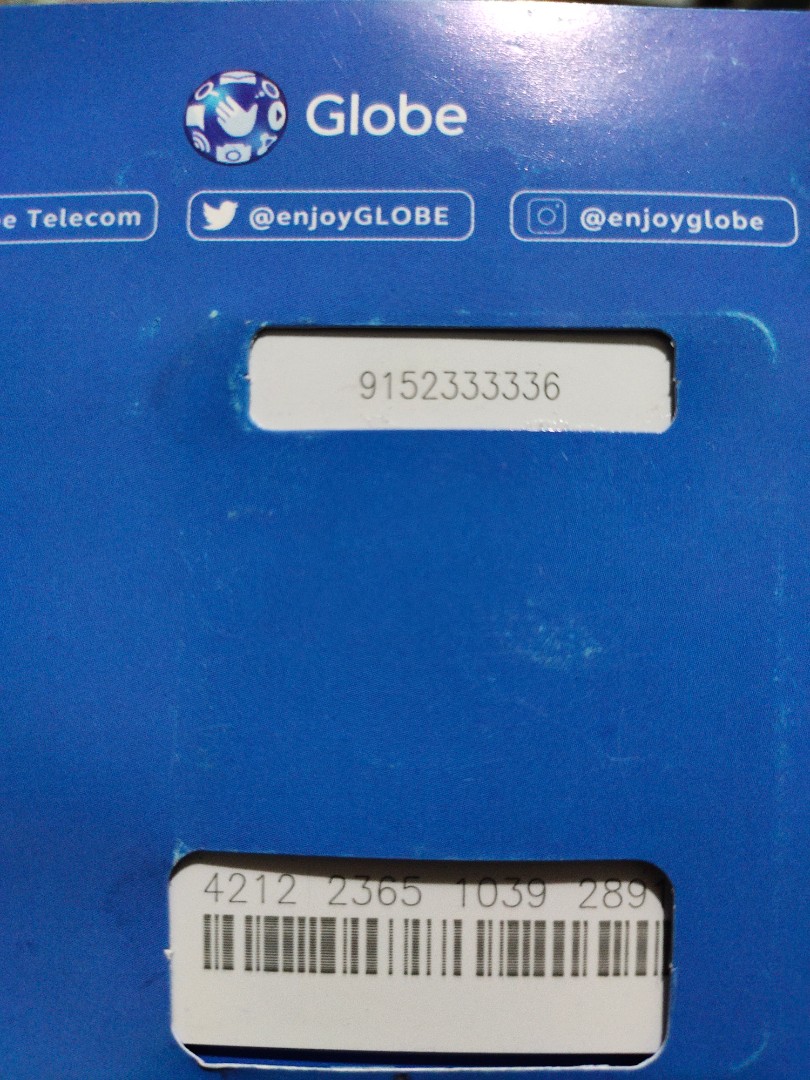 Globe special number, Everything Else, Others on Carousell