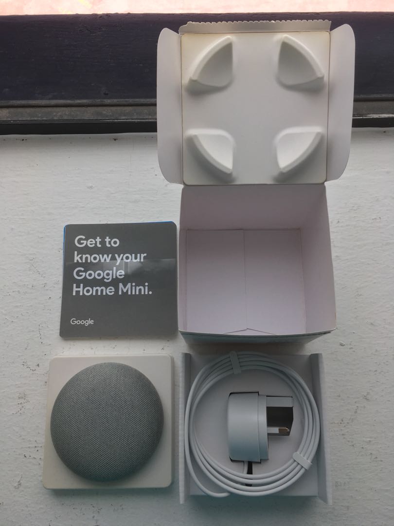 Google Home mini - Light grey, TV & Home Appliances, Other Home ...