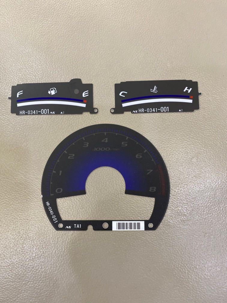 Honda Civic FD1 original speedometer plate, Car Accessories ...