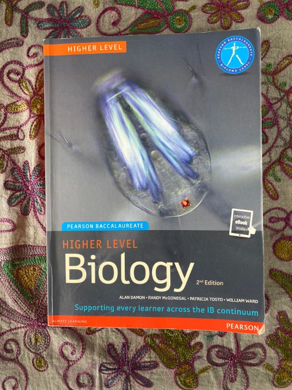 IB HL Biology Pearson Textbook 2nd Edition Higher Level, Hobbies & Toys ...