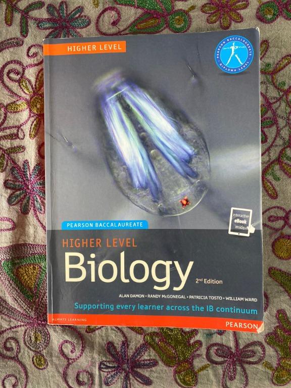 IB HL Biology Pearson Textbook 2nd Edition Higher Level, Hobbies & Toys ...