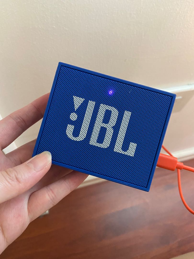 JBL speakers Blue, Audio, Portable Music Players on Carousell