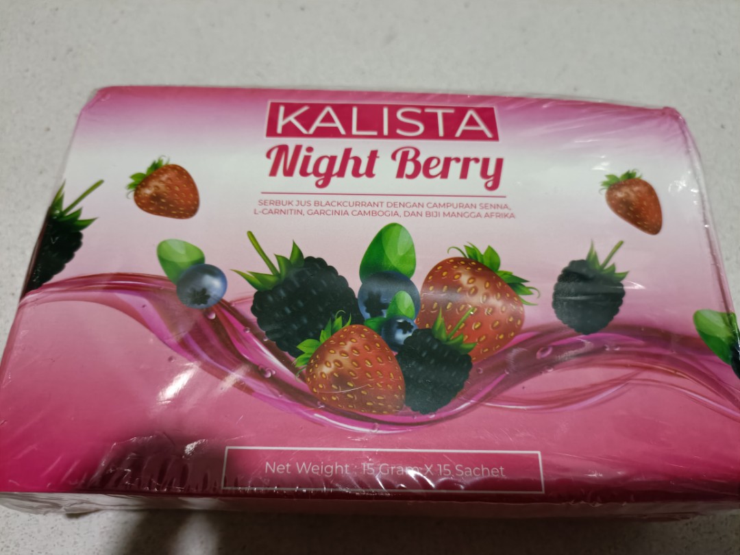 Kalista Night Berry Dhara, Food & Drinks, Other Food & Drinks on Carousell