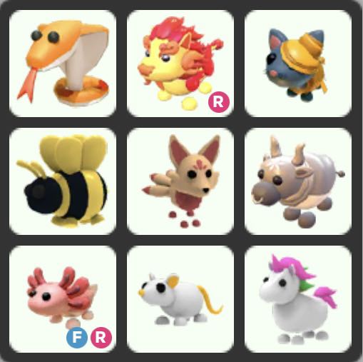 Legendary Pets - Cobra/Guardian Lion/Halloween Golden Mummy Cat/King ...