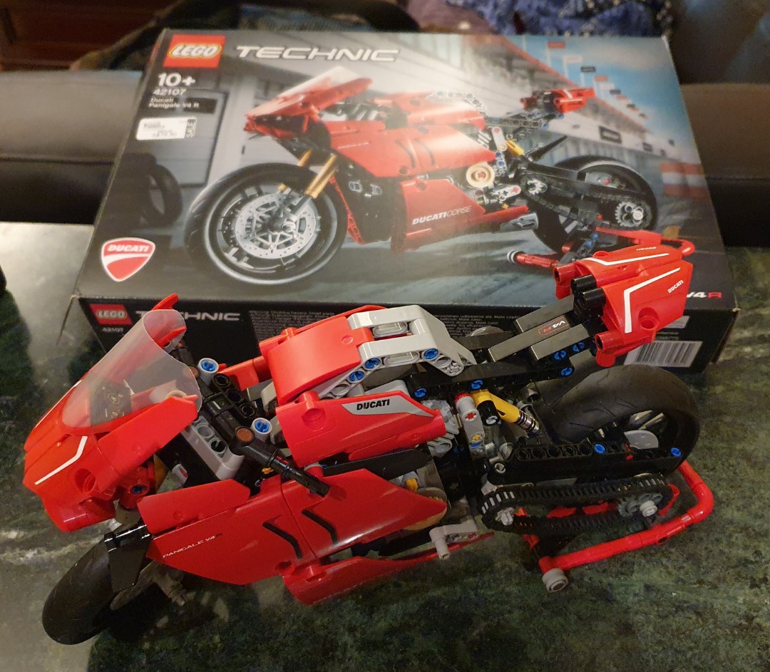 Lego Ducati Panigale 42107 - built, Hobbies & Toys, Toys & Games on ...