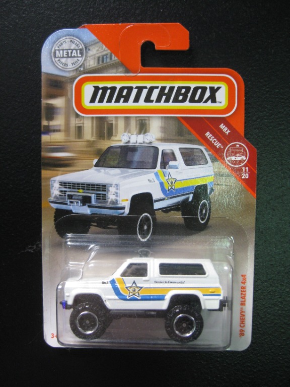 MATCHBOX 1989 Chevy Blazer 4x4, Hobbies & Toys, Toys & Games on Carousell