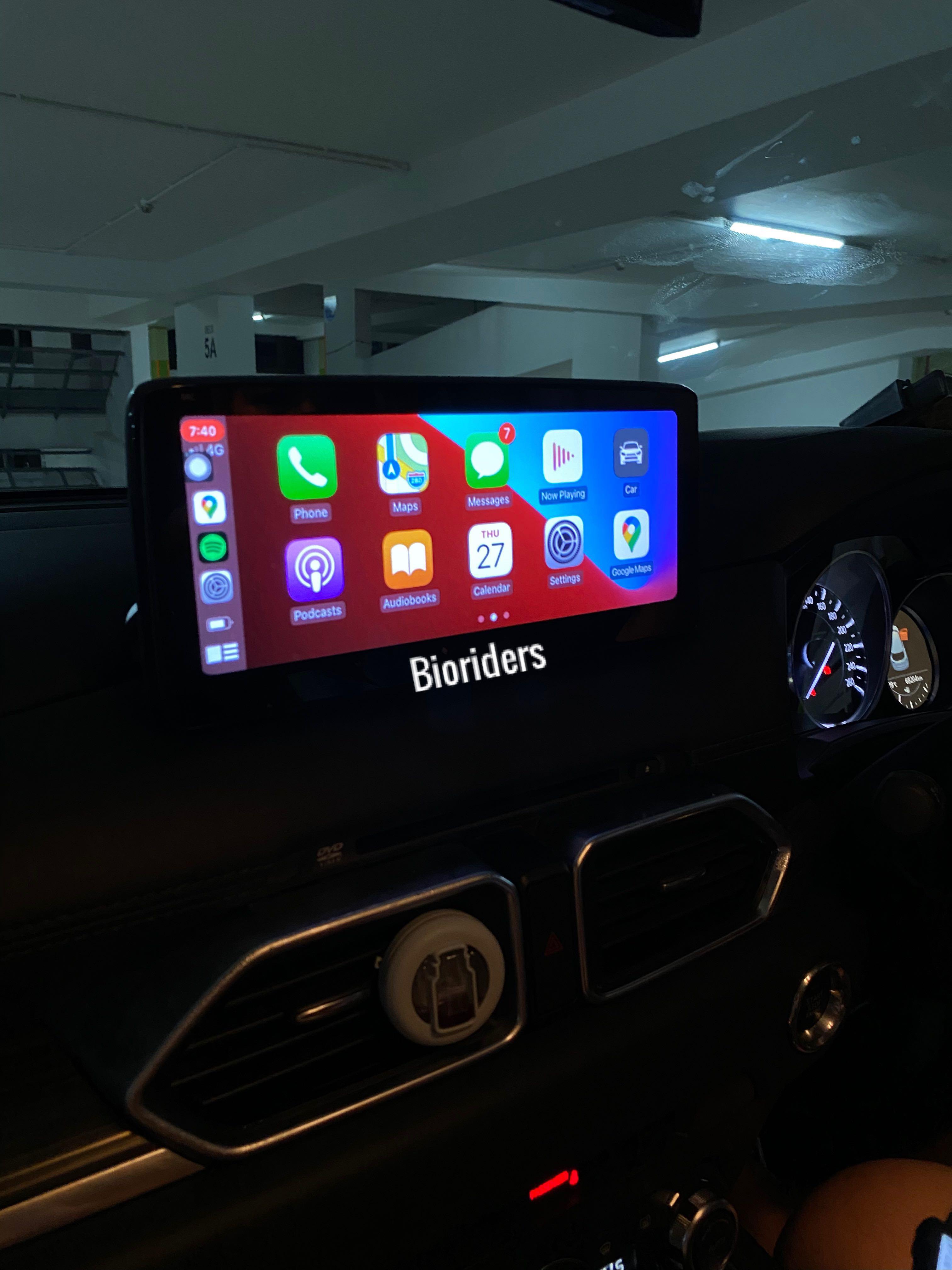 Mazda Android player 10 4G SIM card player radio stereo audio GPS 10.25 ...