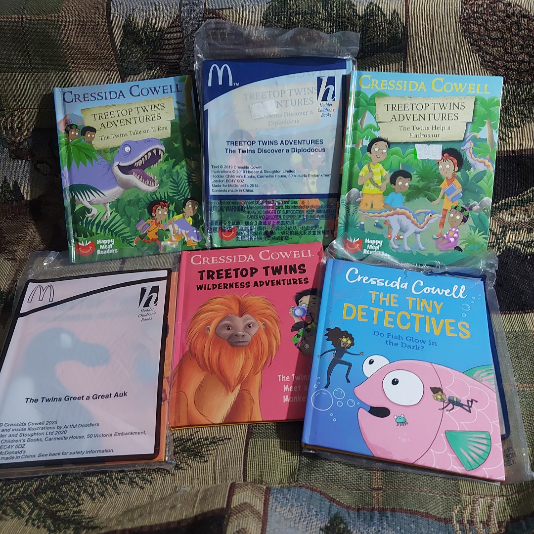 McDo happy meal books as bundle only, Hobbies & Toys, Books & Magazines ...