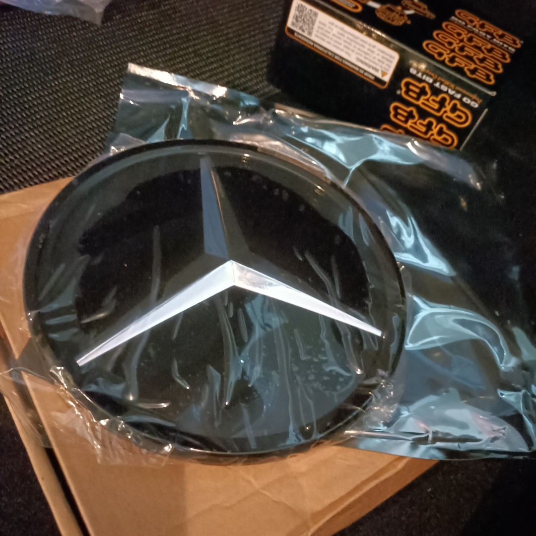 Mercedes Benz Front Emblem, Car Accessories, Accessories on Carousell