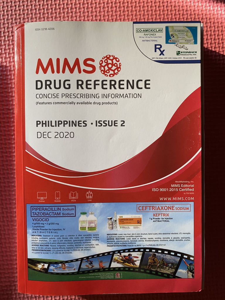 MIMS Drug Reference 2020, Hobbies & Toys, Books & Magazines, Textbooks ...