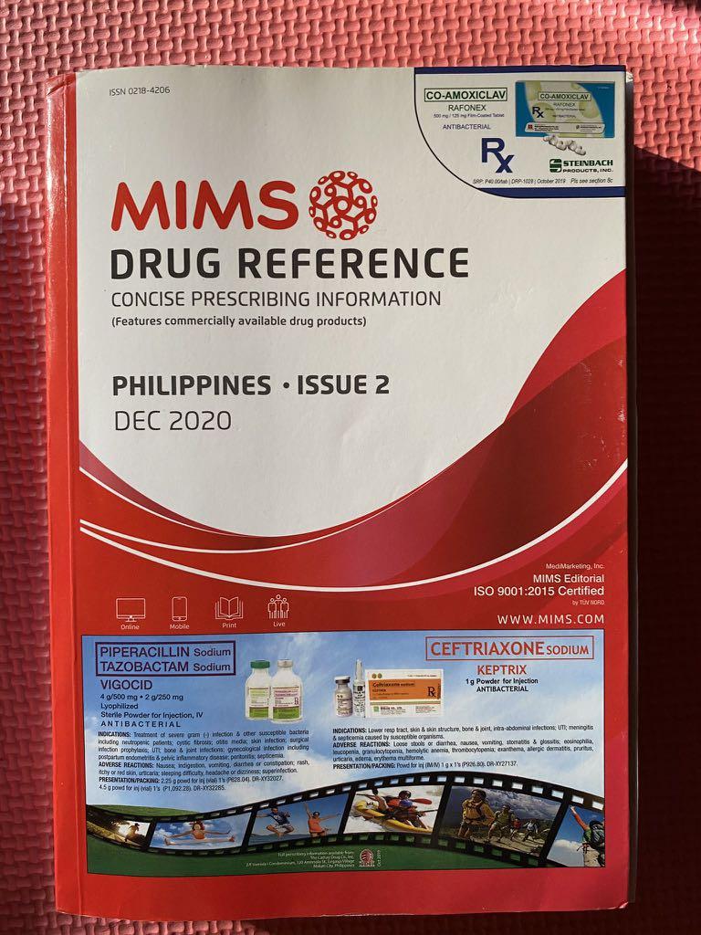 MIMS Drug Reference 2020, Hobbies & Toys, Books & Magazines, Textbooks ...