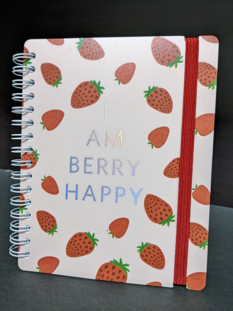 Miniso berry notebook, Hobbies & Toys, Stationery & Craft, Stationery ...