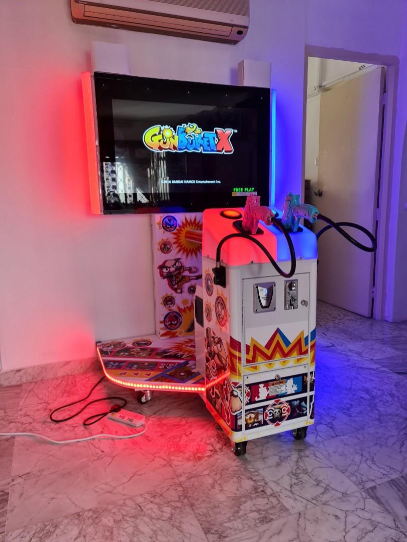 Namco Arcade Machine Point Blank Gun Bullet X Shooting Game, Video ...