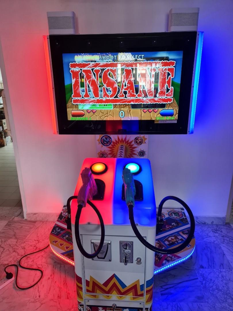 Namco Arcade Machine Point Blank Gun Bullet X Shooting Game, Video ...