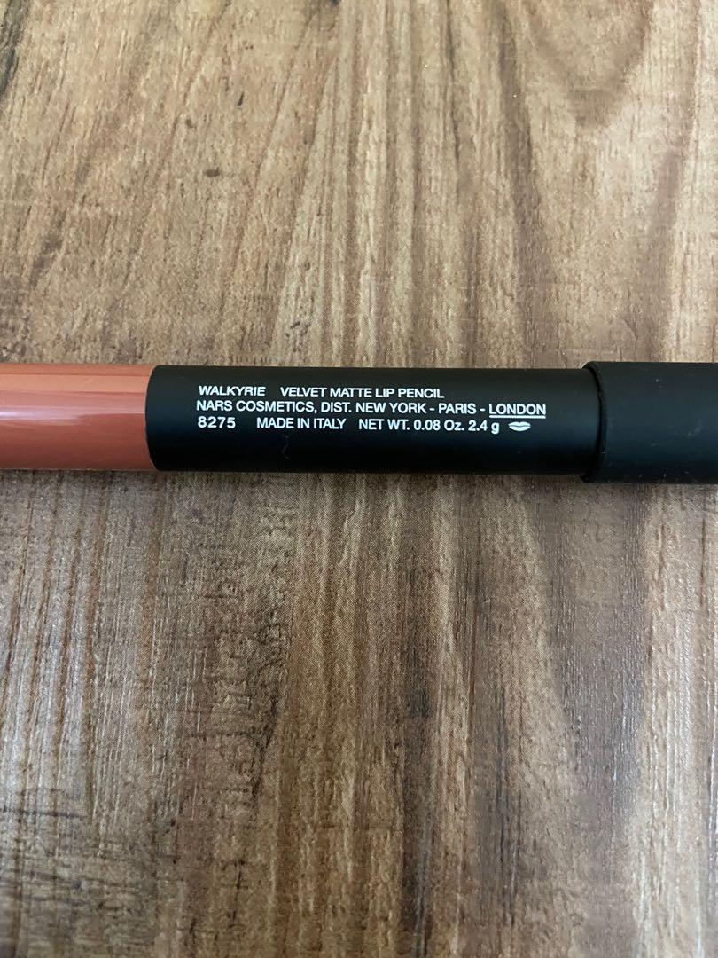 NARS velvet matte lip pencil (Walkyrie), Beauty & Personal Care, Face ...