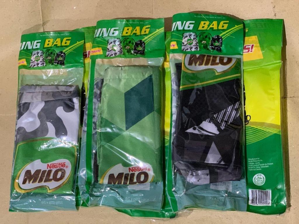 NESTLE MILO Brand CHOCOLATE Drink EXCLUSIVE Complete Set of 3 pcs ...