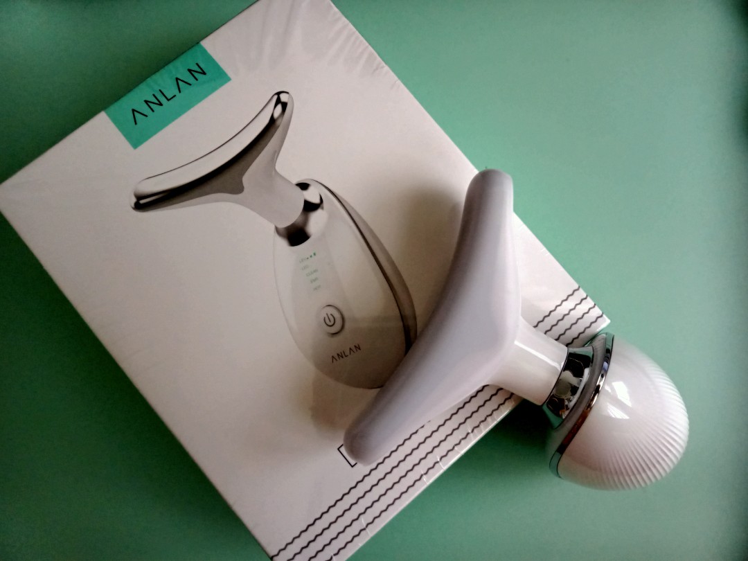 NEW ANLAN Face/Neck Slimming / Light Therapy / Lifting Device, Beauty ...