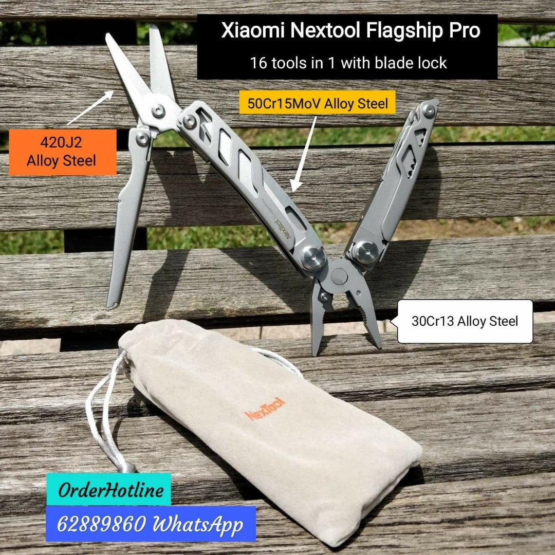 小米有品萬用工具（外銷版）Nextool Flagship Pro. Multi-tool., 運動產品, 行山及露營 - Carousell