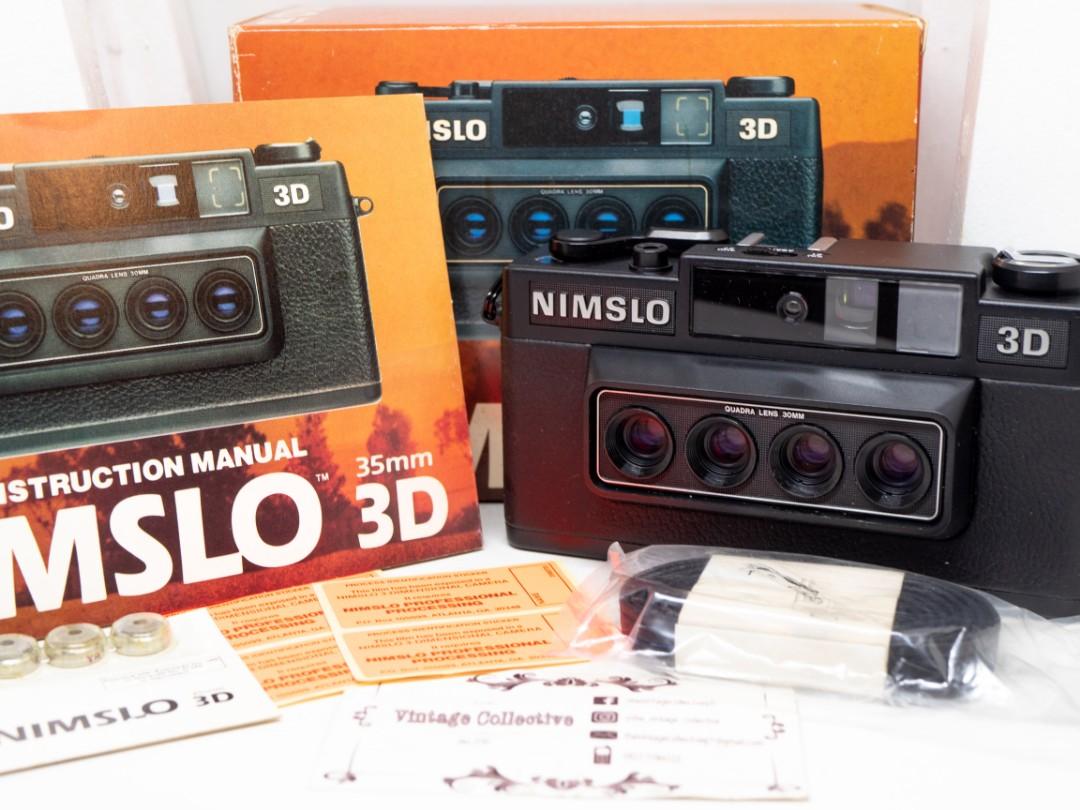 Nimslo 3D 35 mm Quadrascopic Stereo 3D Lenticular Camera, Photography ...