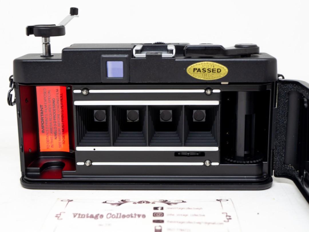 Nimslo 3D 35 mm Quadrascopic Stereo 3D Lenticular Camera, Photography ...