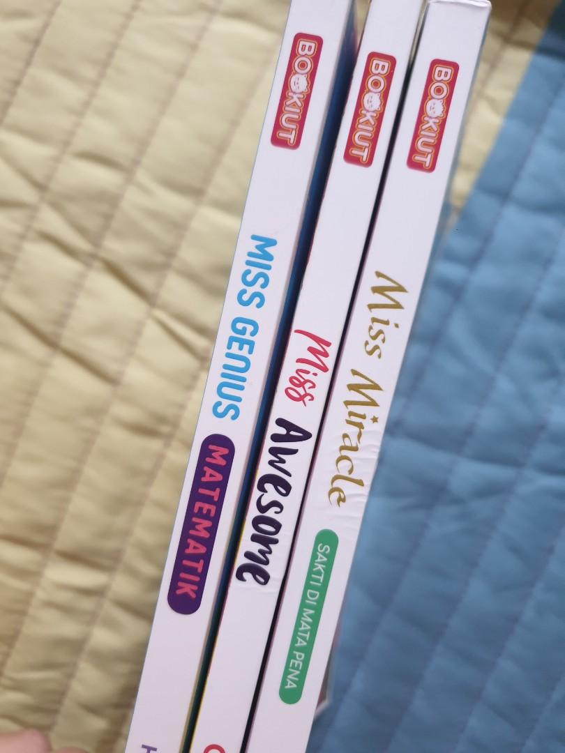 Novel Bookiut Miss Miracle: Sakti Di Hujung Pena / Miss Awesome / Miss ...
