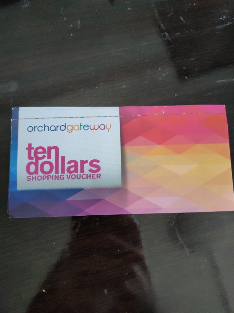 Orchard Gateway vouchers, Tickets & Vouchers, Vouchers on Carousell