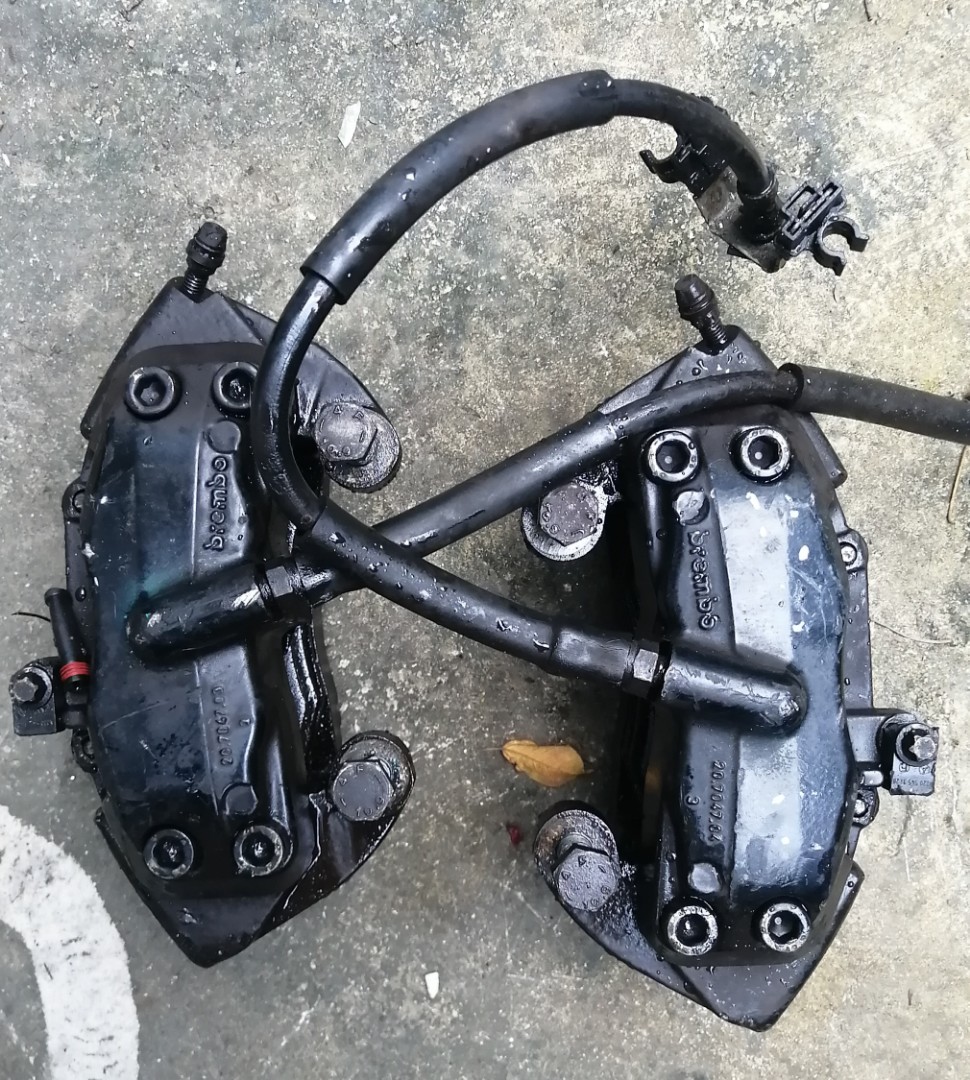 Original Brembo 4pot Brake Mercedes W220 W123 W124 W114 W116 190E W140 ...