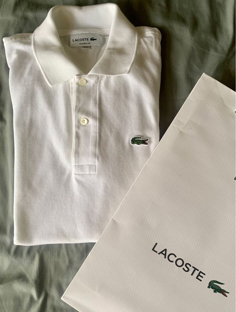 ORIGINAL Lacoste Polo Shirt (Size 2 on tag), Men's Fashion, Tops & Sets ...