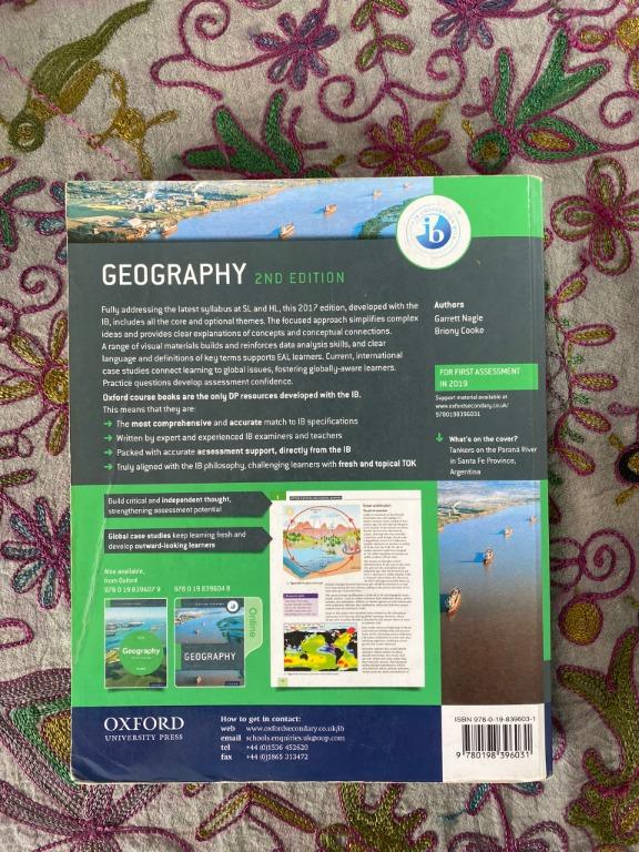 OXFORD IB HL Geography Textbook Higher Level, Hobbies & Toys, Books ...