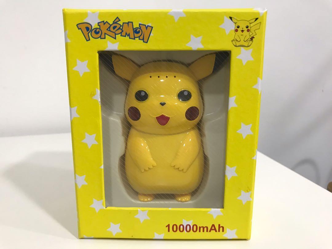 Pikachu Power Bank 10000mAh, Mobile Phones & Gadgets, Mobile & Gadget ...