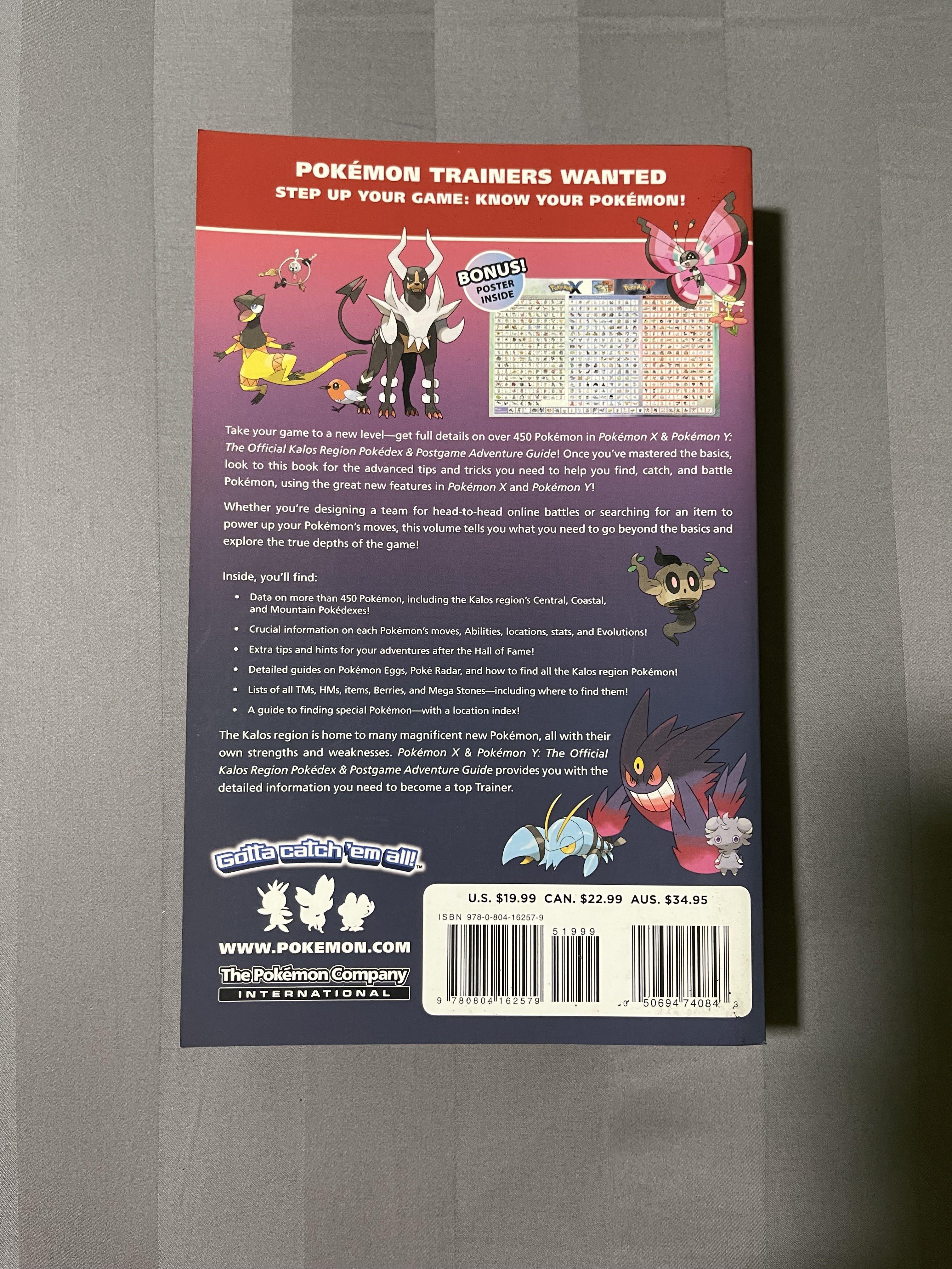 Pokémon X&Y Pokédex guidebook, Hobbies & Toys, Toys & Games on Carousell