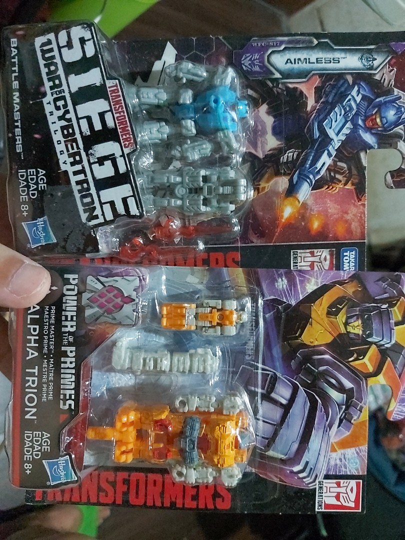 PoTP Alpha Trion WFC Siege Aimless Set, Hobbies & Toys, Toys & Games on Carousell